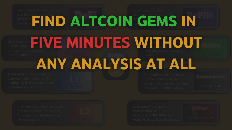 2 Easy Ways To Find New Altcoins With Huge Potential in 5 Minutes ...